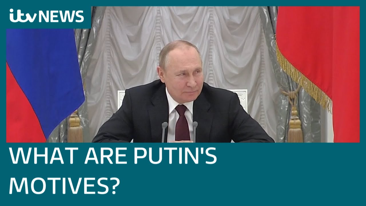 What is driving Vladimir Putin's strategic ambitions in Ukraine? | ITV ...
