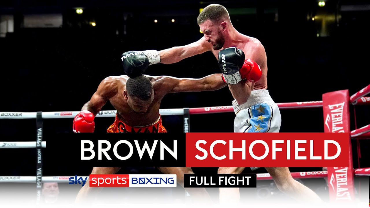 FULL FIGHT! | Germaine Brown vs Charlie Schofield | English Super ...
