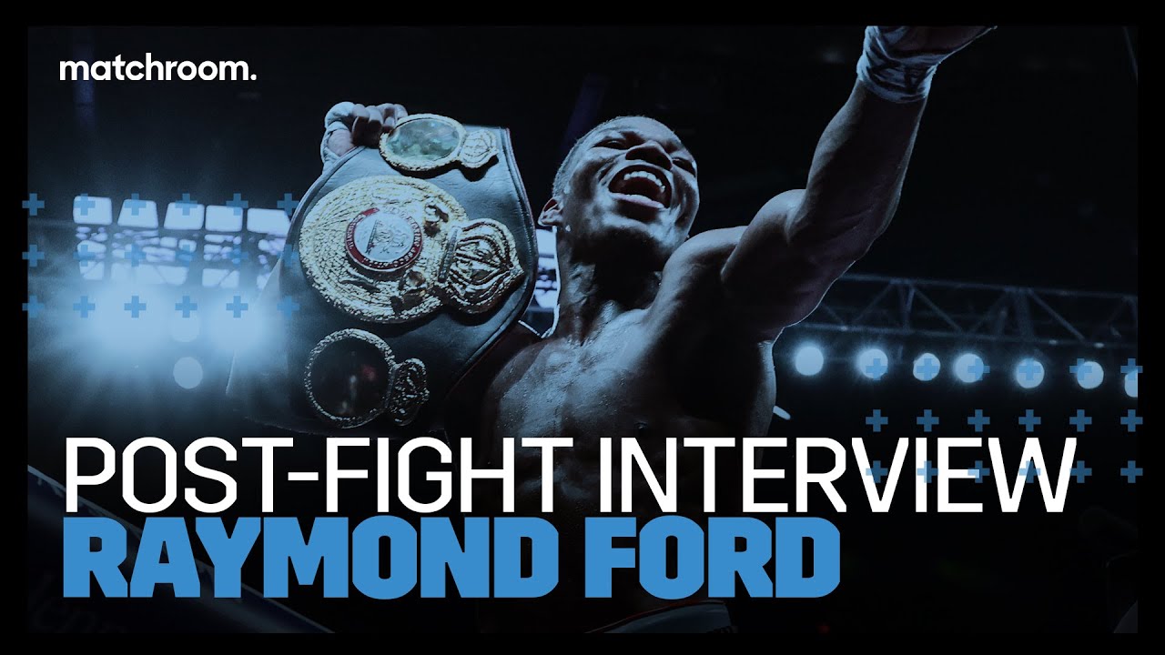 "I thought I was winning the whole time." Ray Ford retains title in ...