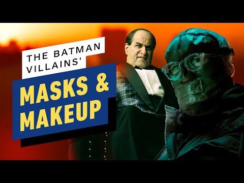 The Batman Cast on the Masks They Wear | Paul Dano, Colin Farrell ...