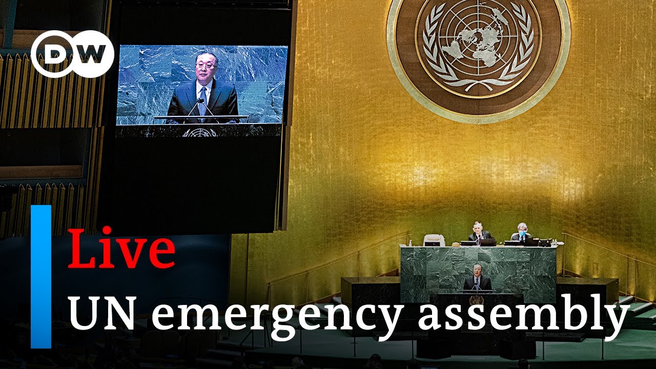 Watch live: United Nations General Assembly holds emergency meeting on ...