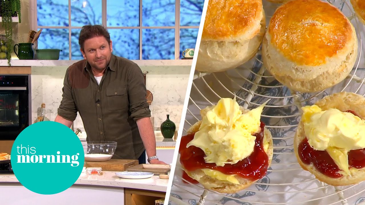 Jam First or Cream First? James Martin's Perfect Scones Recipe | This ...
