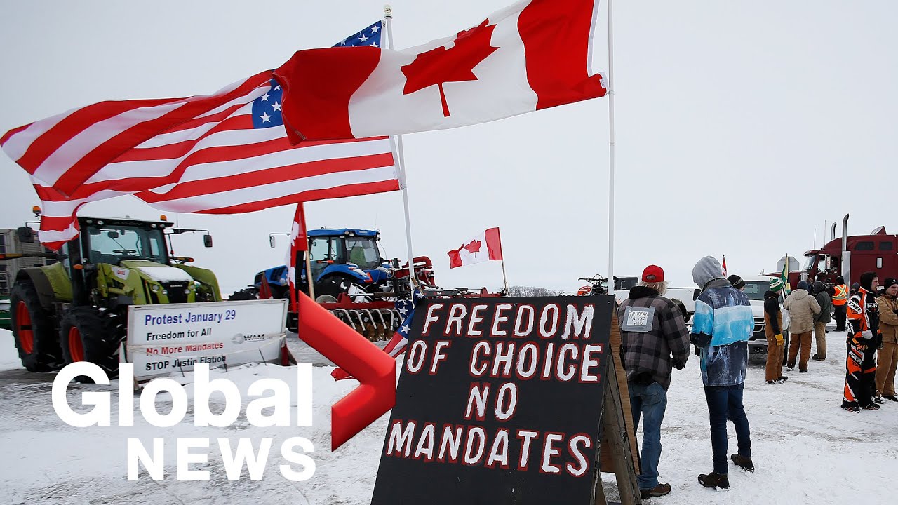 Trucker protests: RCMP say they’ve reached peaceful end to blockade in ...