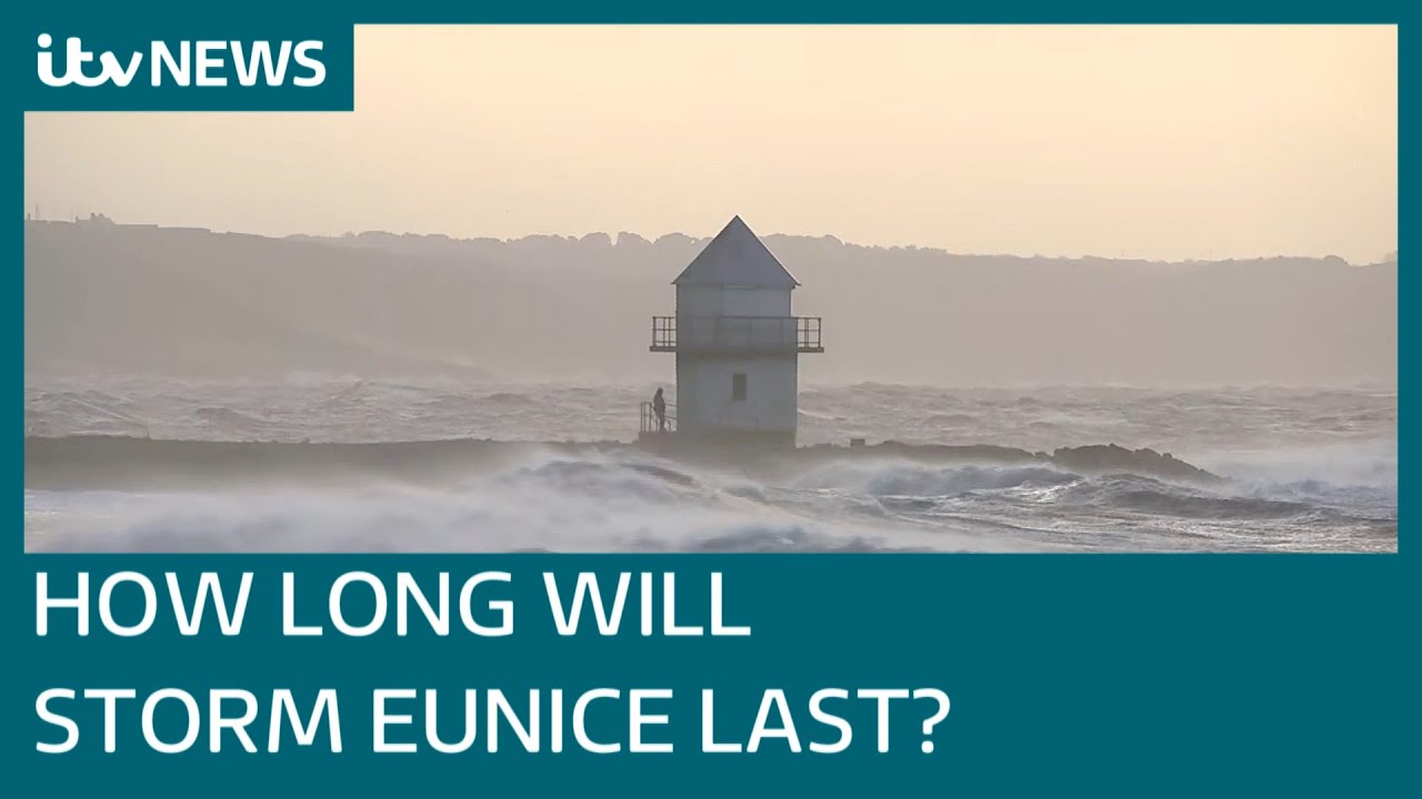 How has Storm Eunice disrupted travel and has the worst of the rare ...