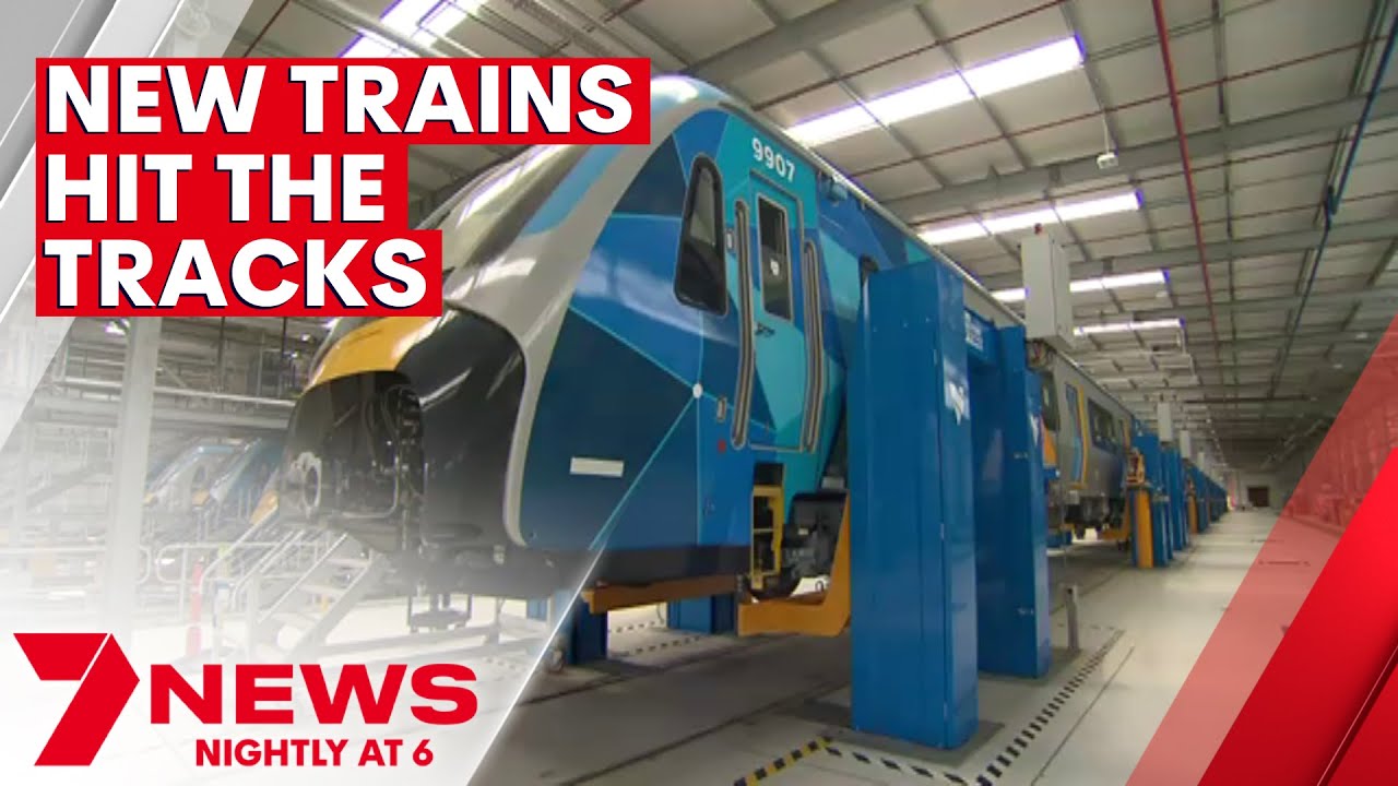 New high-tech trains hit Melbourne tracks | 7NEWS - The Global Herald