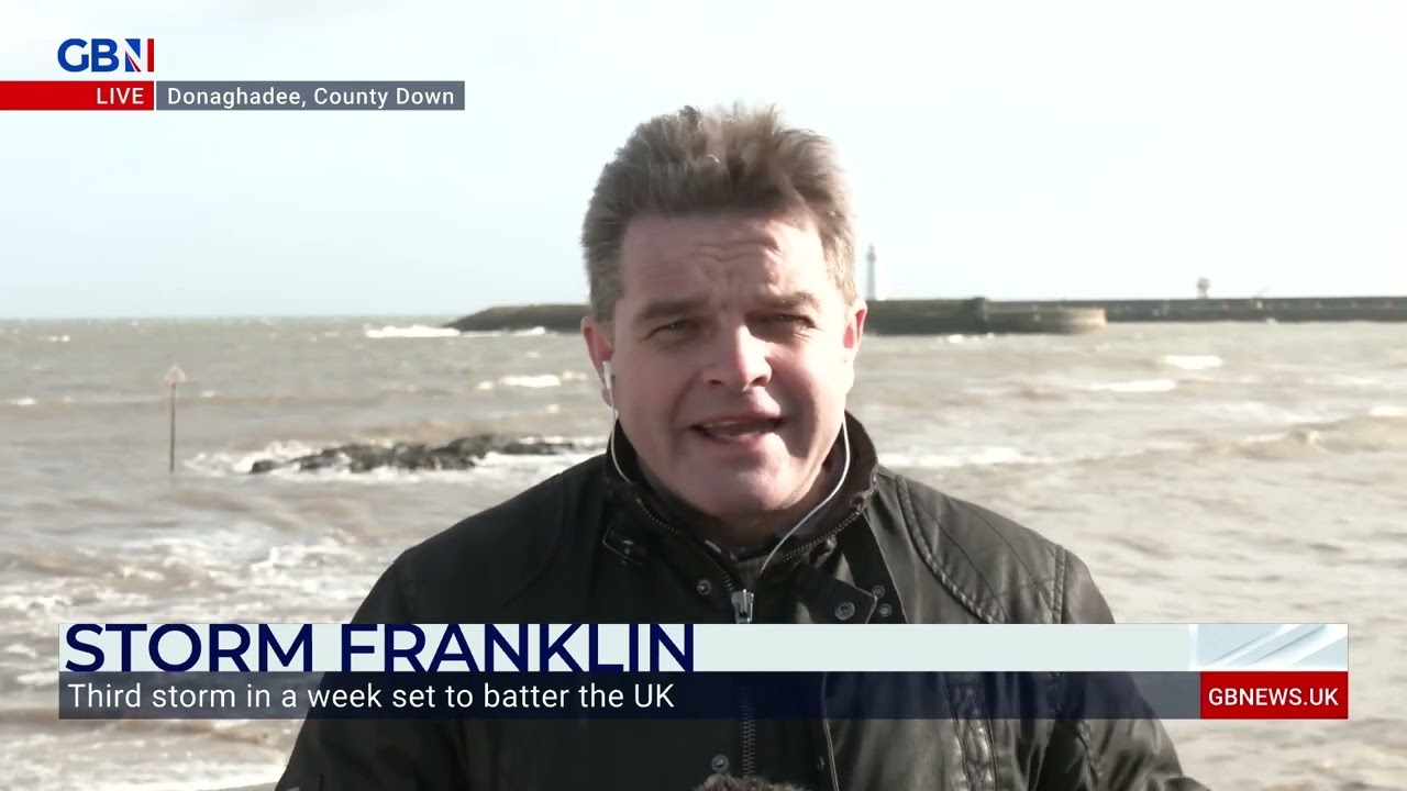 Storm Franklin: GB News Northern Ireland Reporter, Dougie Beattie ...