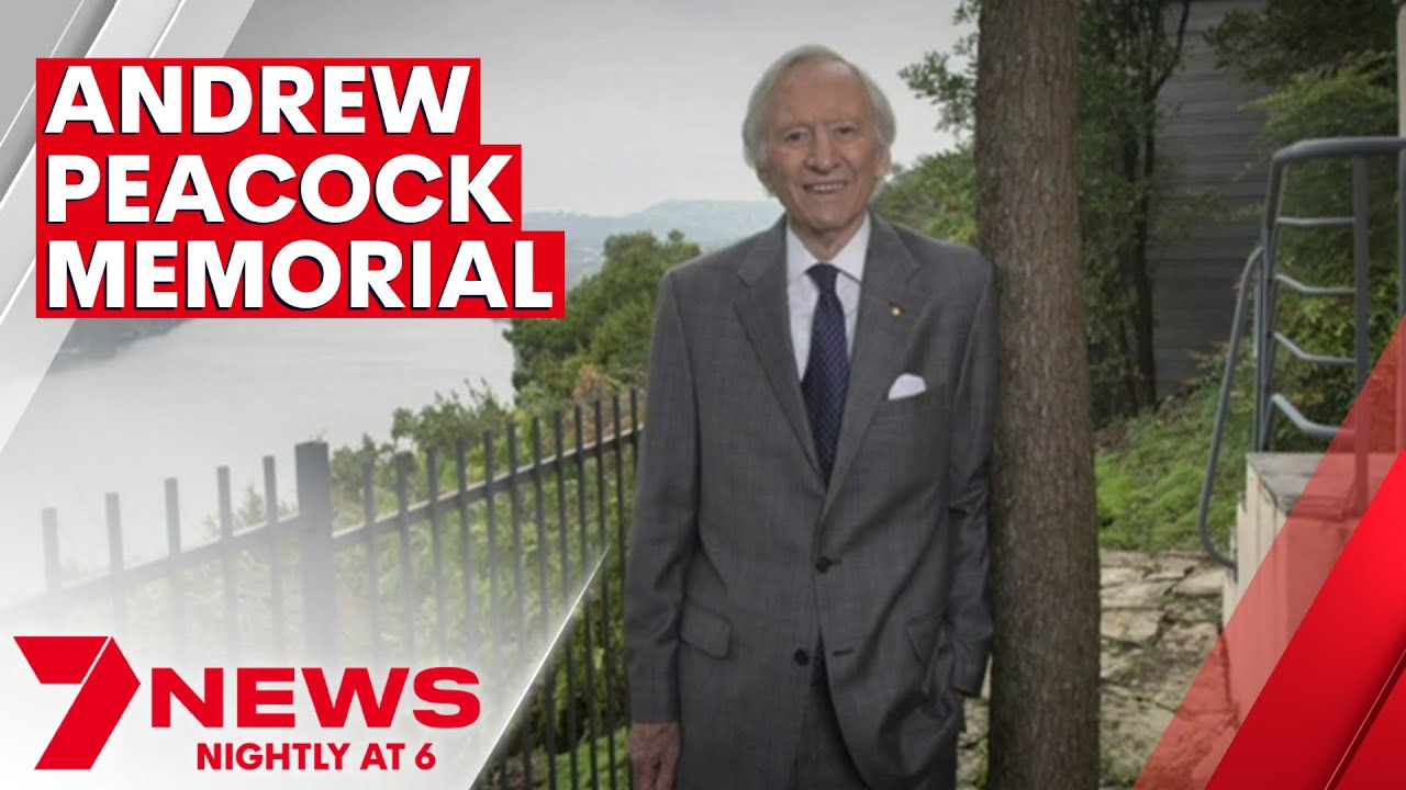 Political powerbroker Andrew Peacock honoured at state memorial in ...