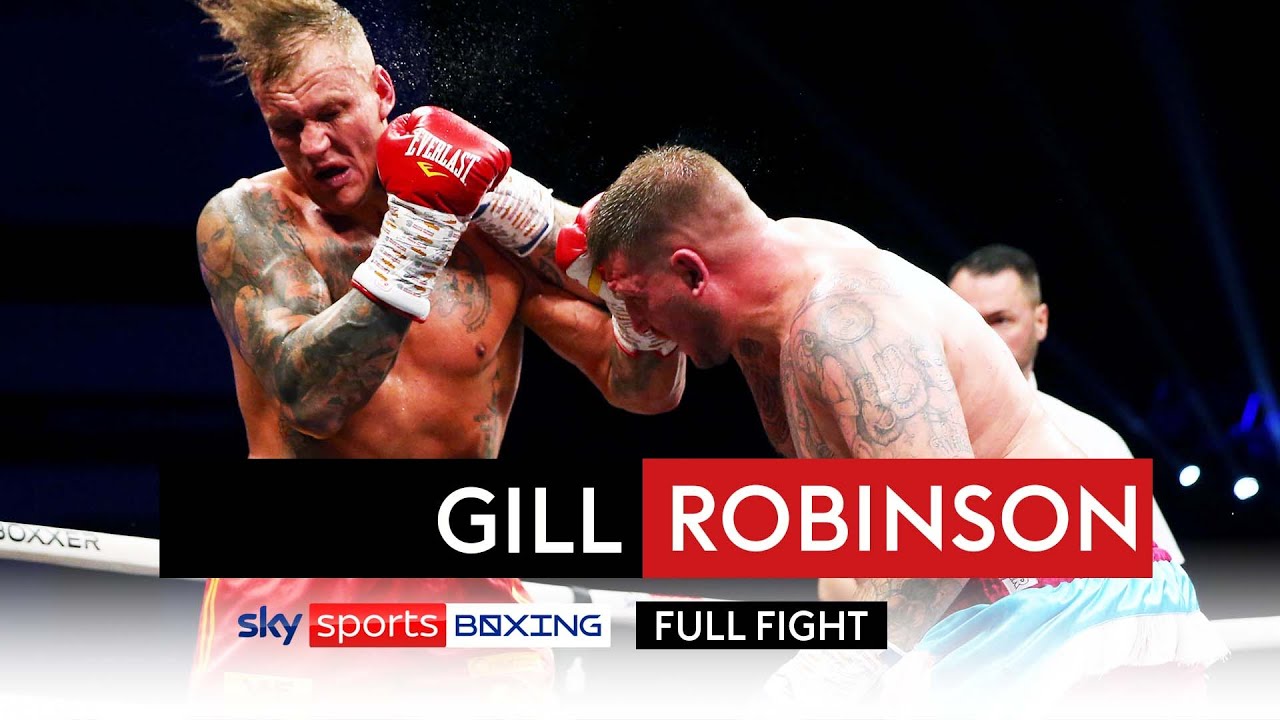 FULL FIGHT! | Shane Gill vs Steve Robinson | Robinson's unbeaten run ...