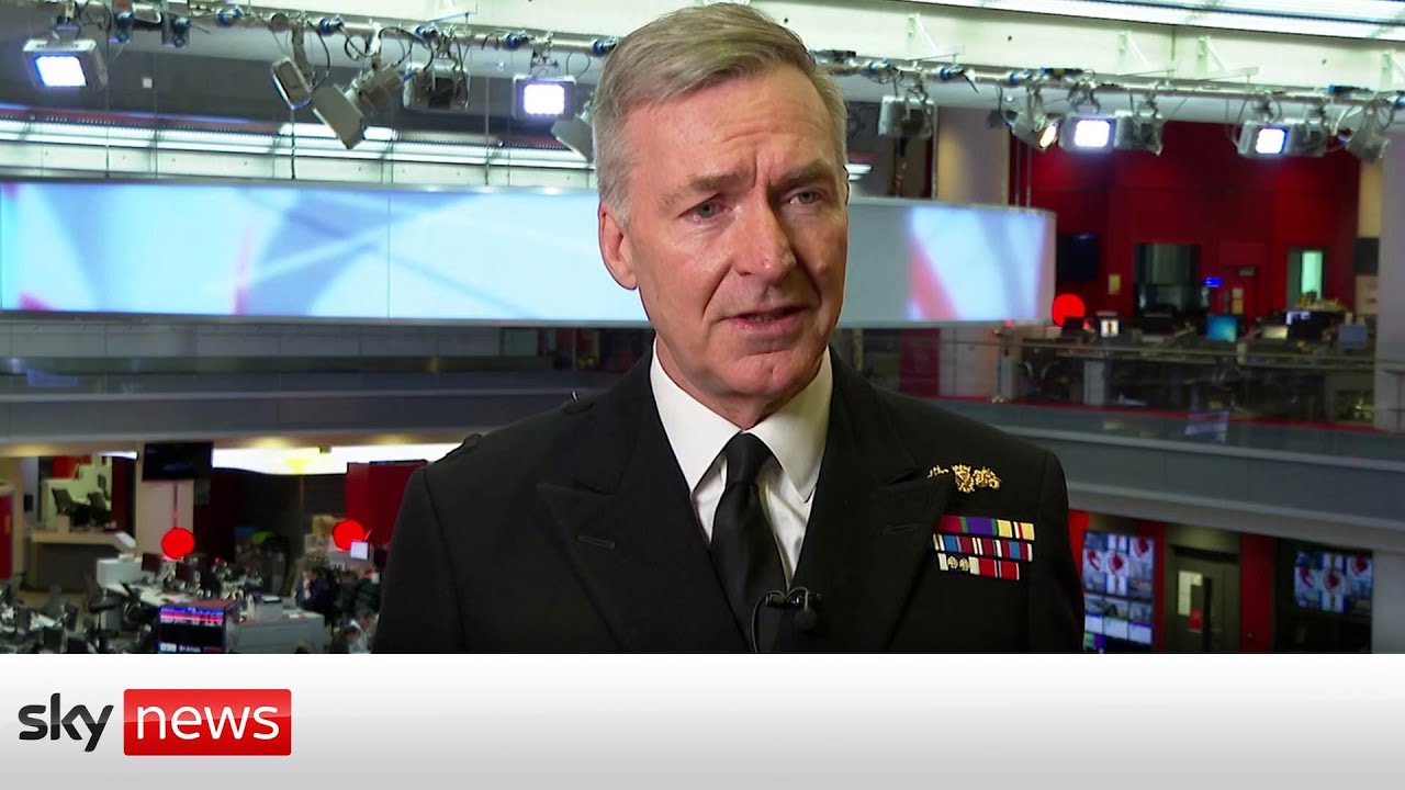 Ukraine Invasion: Admiral Sir Tony Radakin says 'Russia is a lesser ...