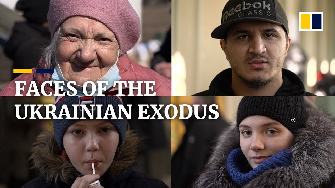 Faces of the exodus: fear and anguish as more than 3 million Ukrainians ...