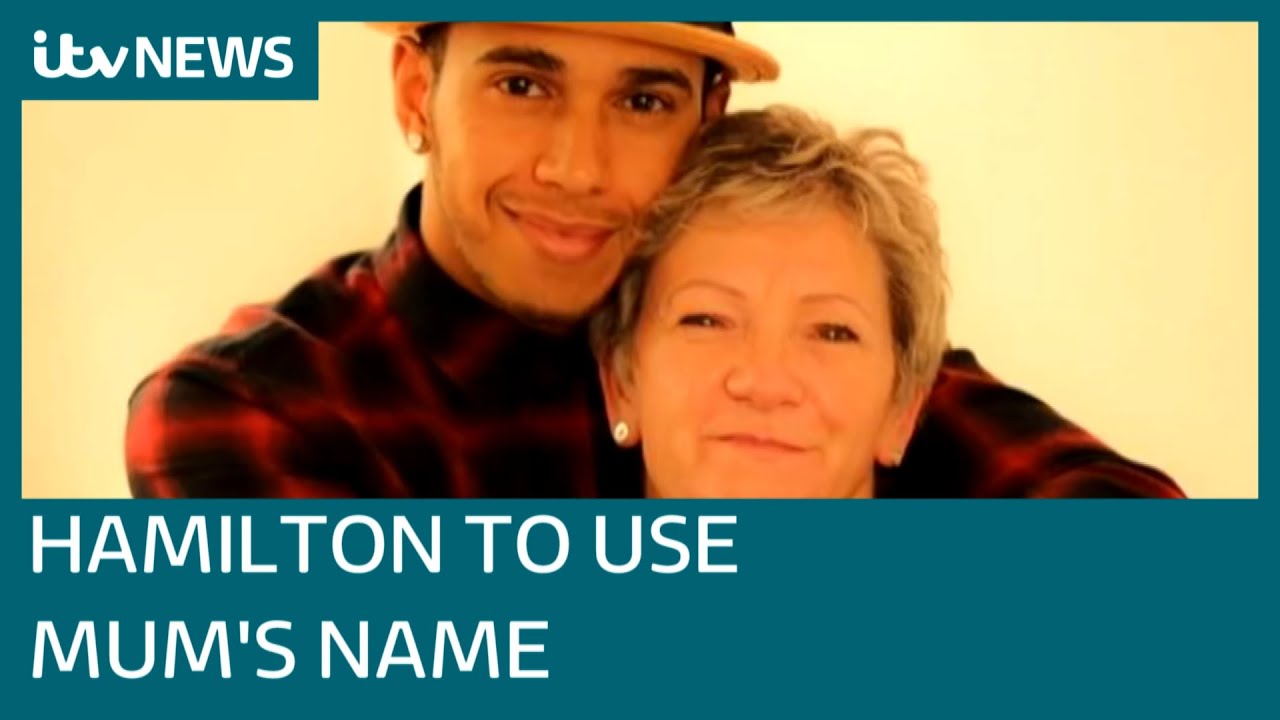 Lewis Hamilton to change his name to honour his mother | ITV News - The ...