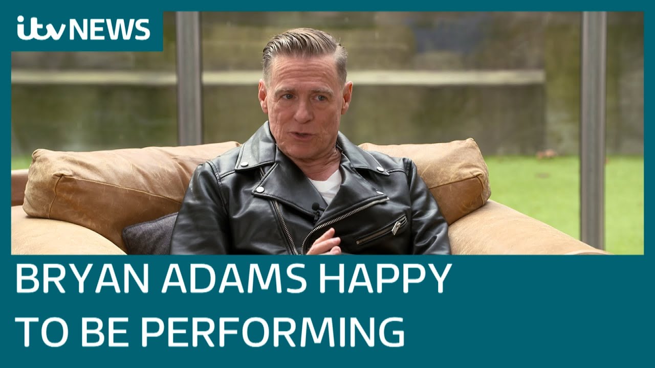 Singer Bryan Adams reflects on the joy of being able to play live music ...