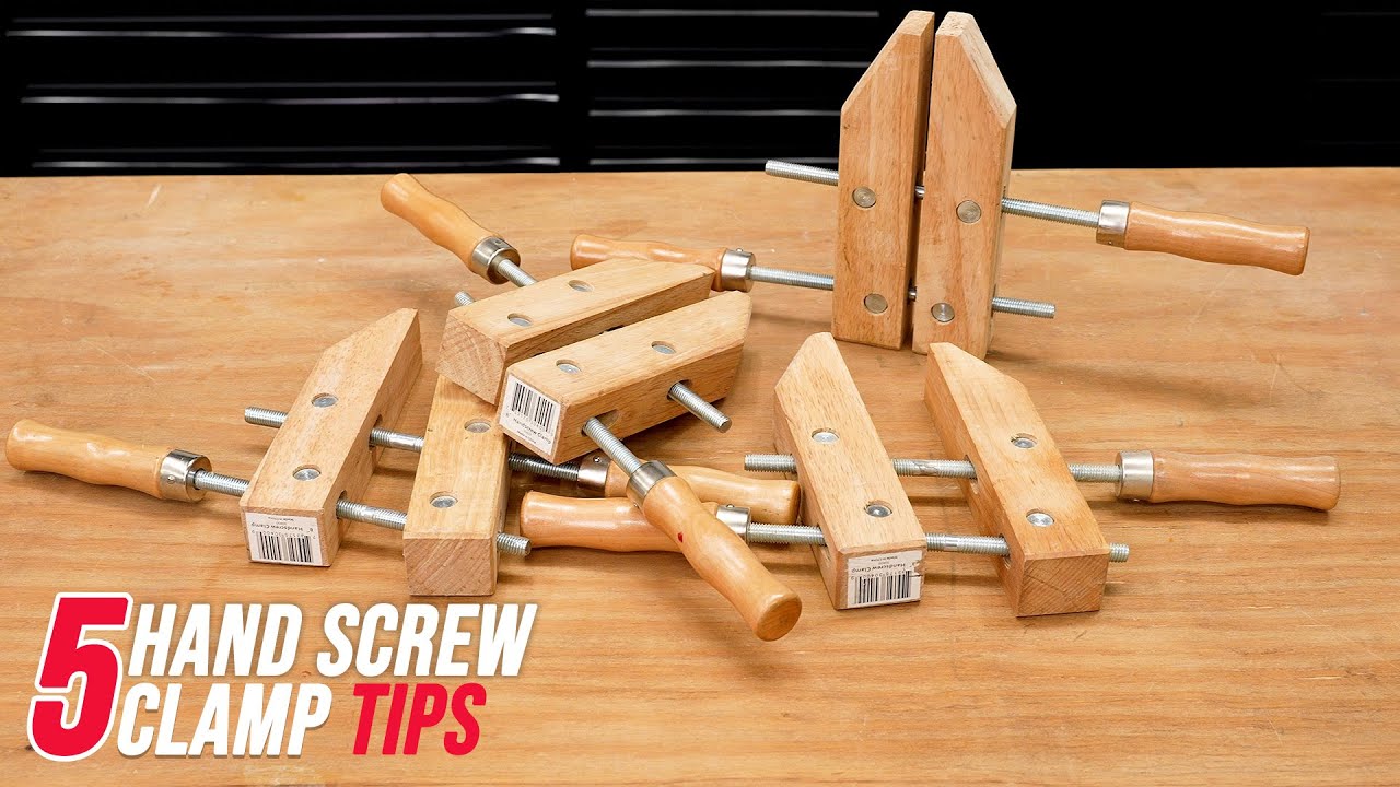 5 Hand screw clamp TIPS for woodworking beginners - The Global Herald