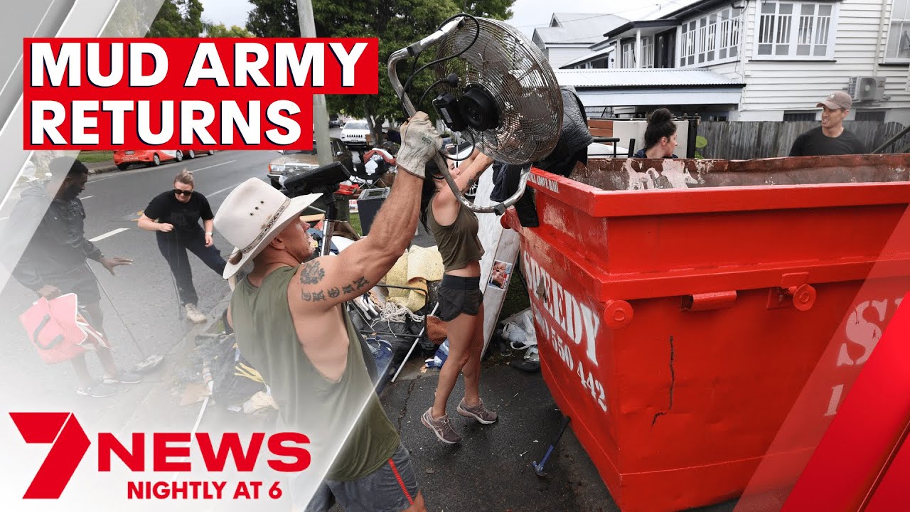Thousands of Queenslanders join Brisbane's Mud Army 2.0 to help with ...