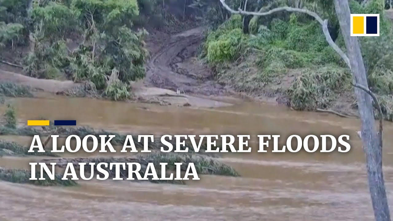 Stunning timelapse footage of severe rains in Australia flooding ...