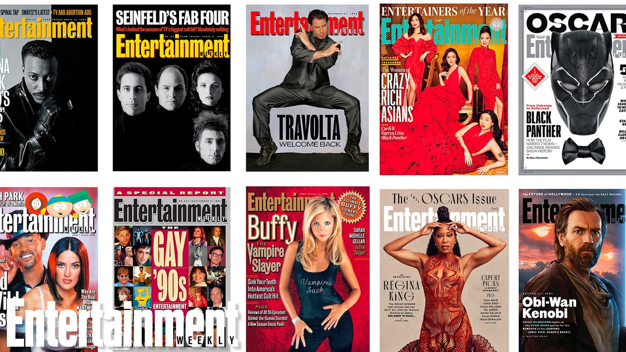 Looking Back At 32 Years of Entertainment Weekly Covers ...