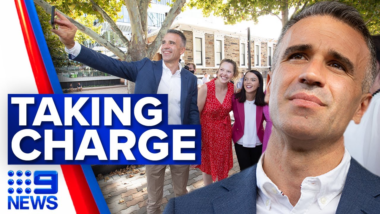 Peter Malinauskas sworn in as new Premier of South Australia | 9 News ...