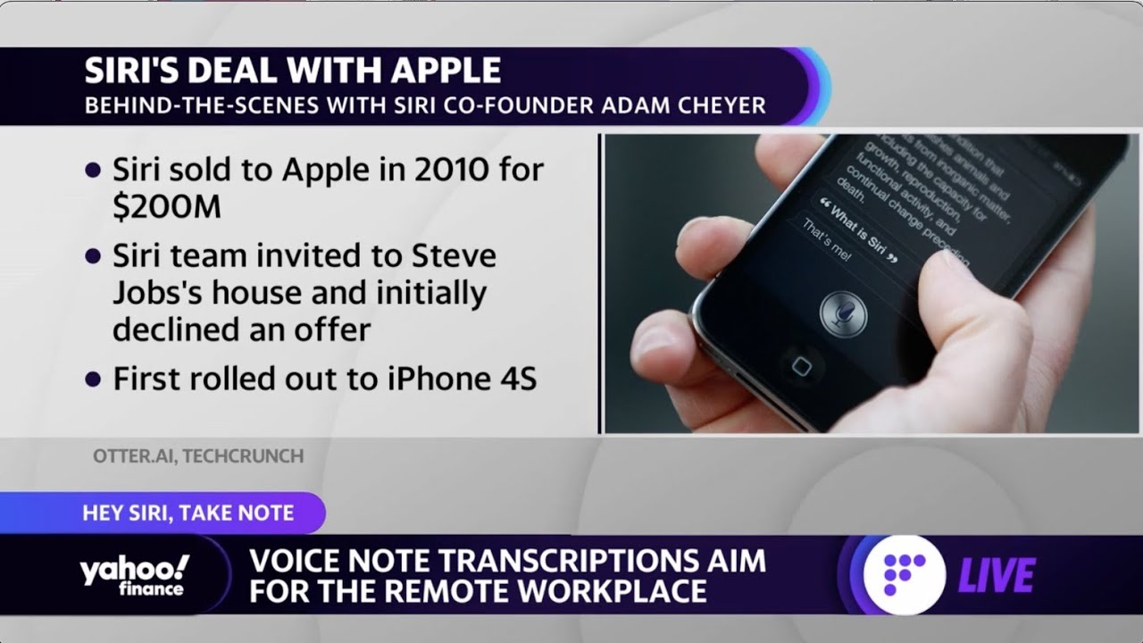 Siri co-founder details ‘a huge revolution’ in workplace assistants ...