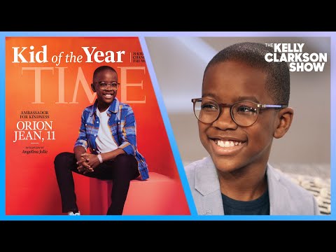 Kelly Meets TIME's 2021 Kid of the Year Orion Jean - The Global Herald