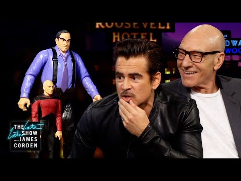 Patrick Stewart & Colin Farrell Compare Action Figures - The Global Herald