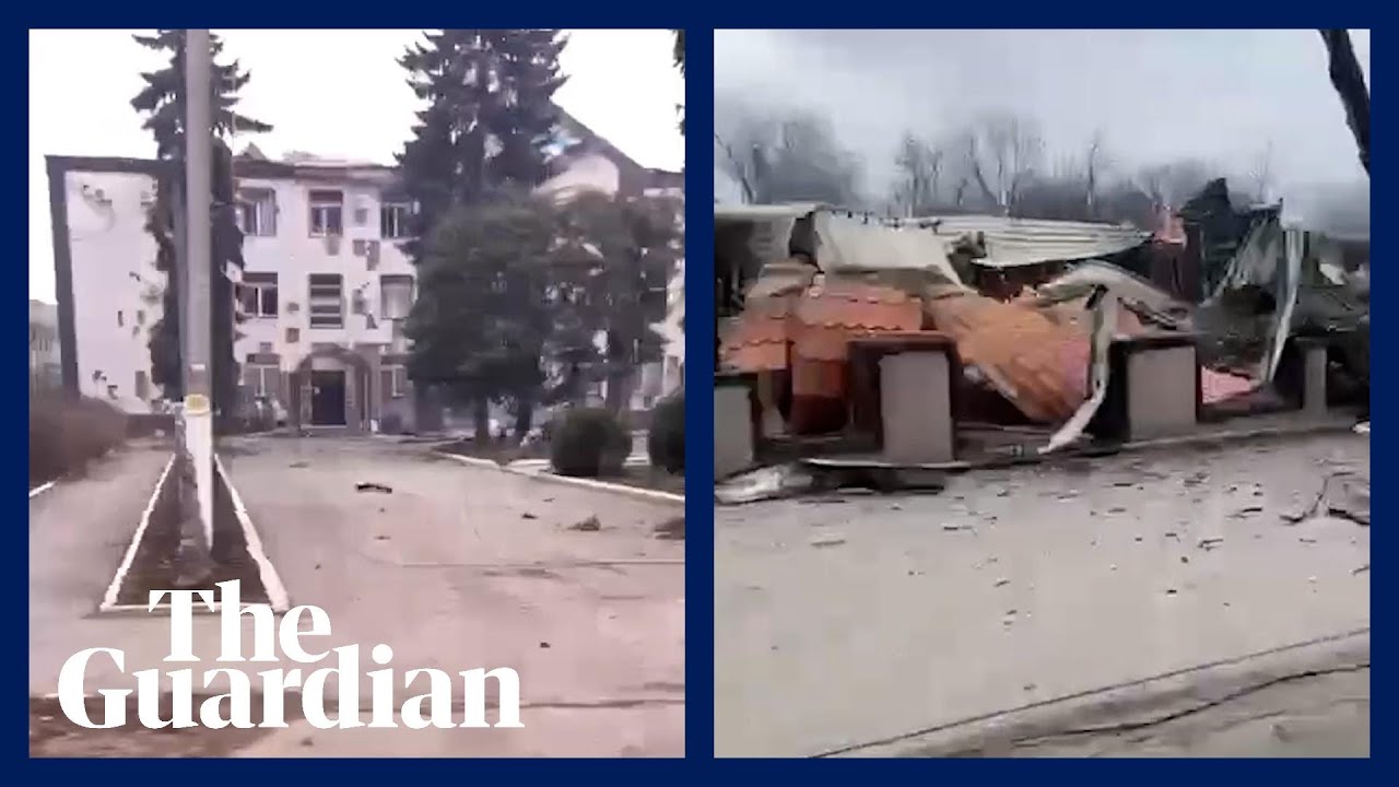 Footage shows devastated town of Volnovakha, Ukraine - The Global Herald