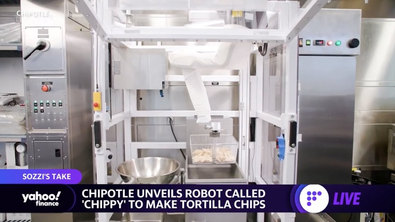 Chipotle unveils ‘Chippy’ robot that makes tortilla chips - The Global ...