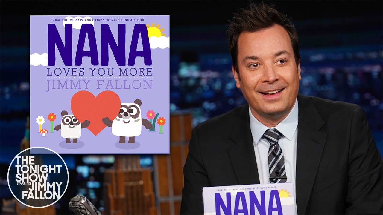 Jimmy Shows Off His New Children's Book Nana Loves You More | The ...