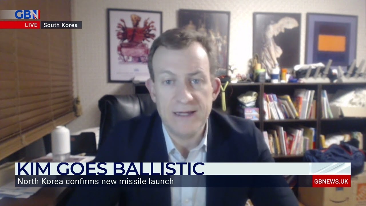 Professor Robert Kelly reacts to North Korea confirming a new ballistic ...