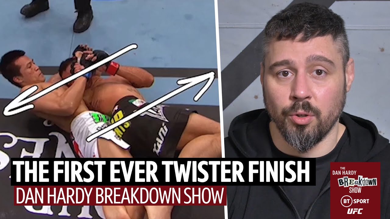 The first ever Twister submission in UFC history! | Dan Hardy Breakdown ...