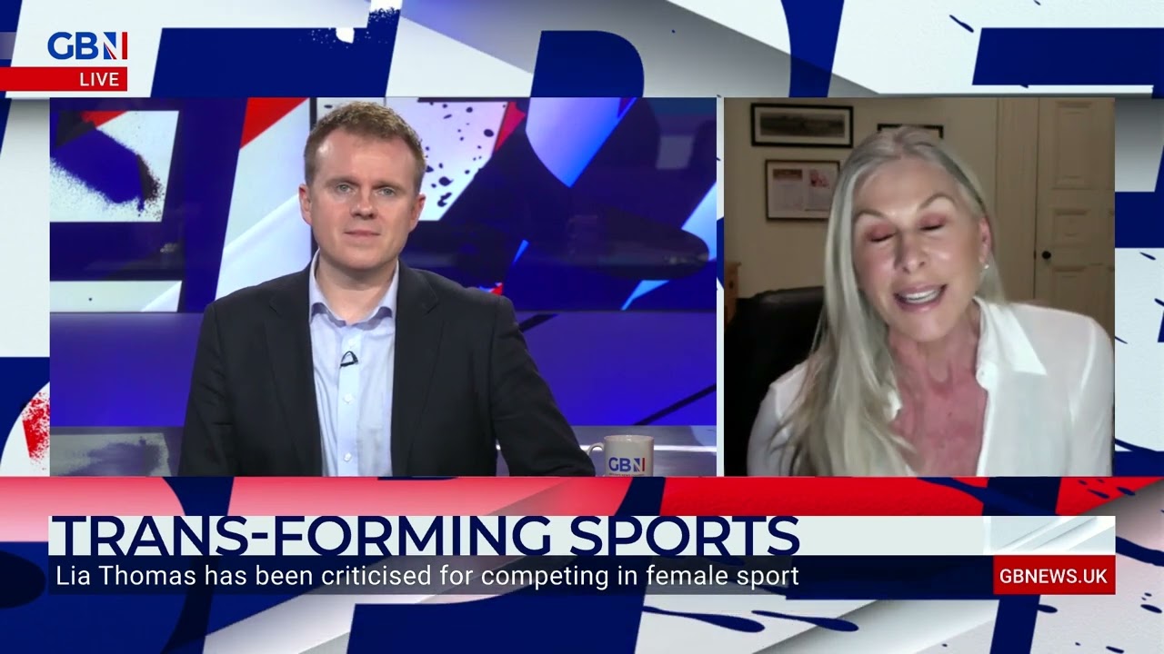 Olympic medal winner Sharron Davies discusses Lia Thomas competing in ...