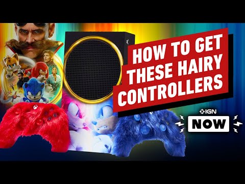 Xbox Announces Competition to Win Furry Sonic the Hedgehog Controllers ...