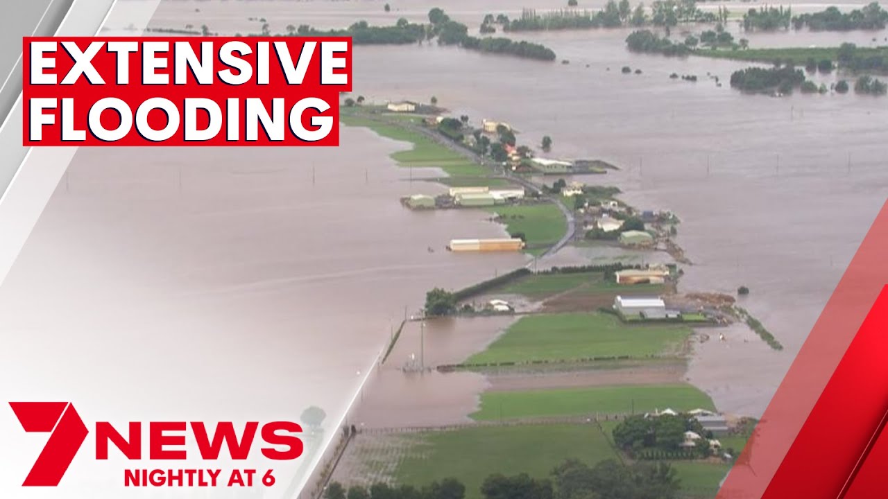 Extensive flooding near Windsor and Penrith in March 2022 | 7NEWS - The ...