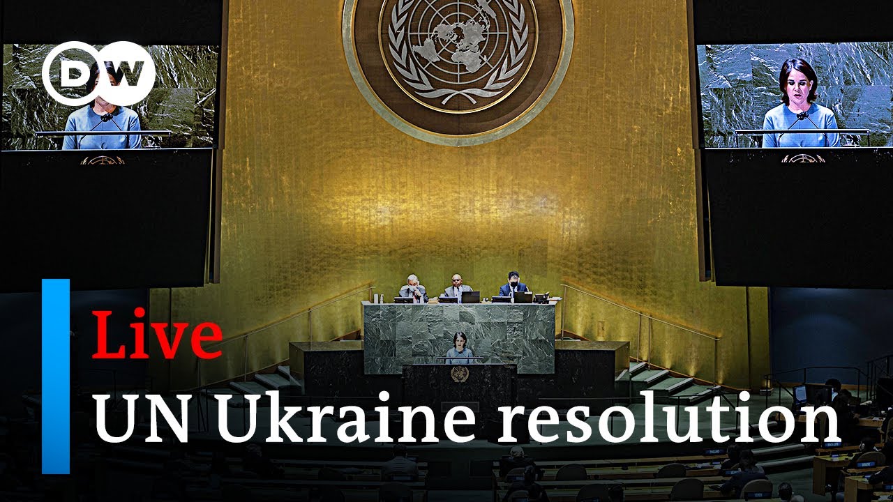 Watch live: United Nations General Assembly votes on Ukraine resolution ...