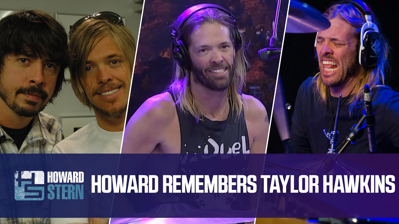 Howard Remembers Taylor Hawkins and His Many Stern Show Visits - The ...