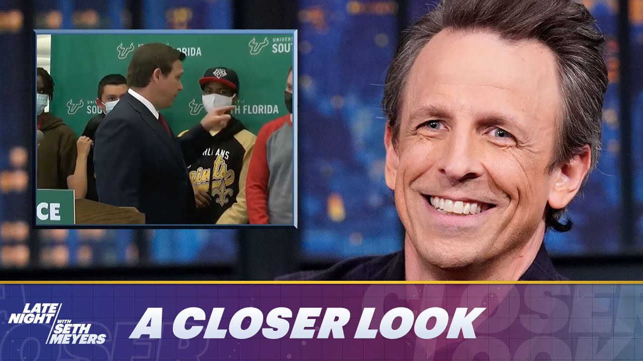 Florida Gov. Ron DeSantis Scolds High School Students for Wearing Masks ...