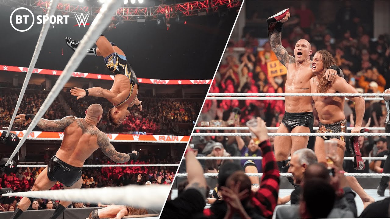 Randy Orton hits one of his best ever RKOs as he regains tag gold with ...