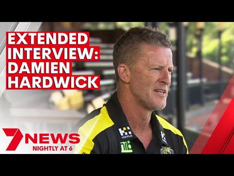 Tim Watson one-on-one with Richmond’s Damien Hardwick as the Tigers ...