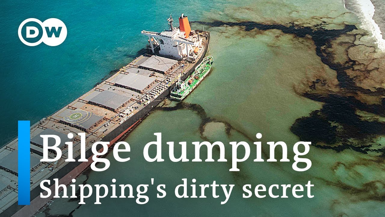 Illegal oil discharges by container vessels contaminate oceans | DW ...
