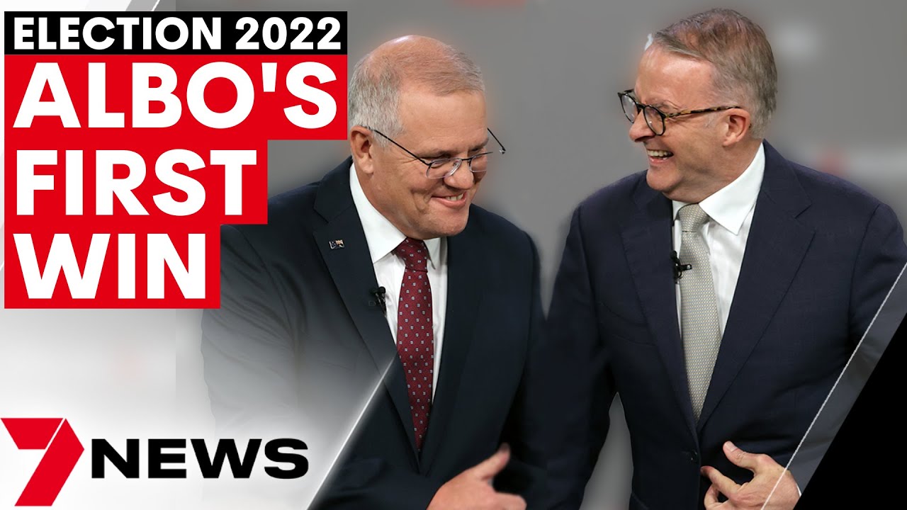 Albo gets his first 'win' against Scomo after first 2022 Election ...
