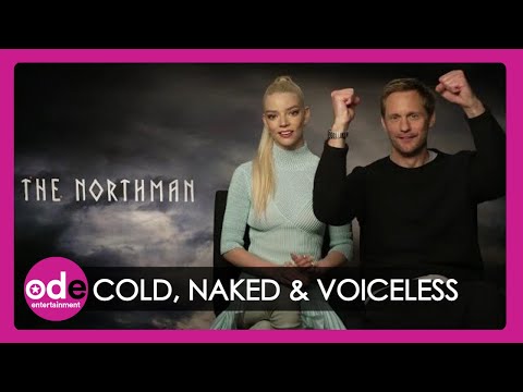 Anya Taylor-Joy & Alexander Skarsgard On Being Cold, Naked and ...