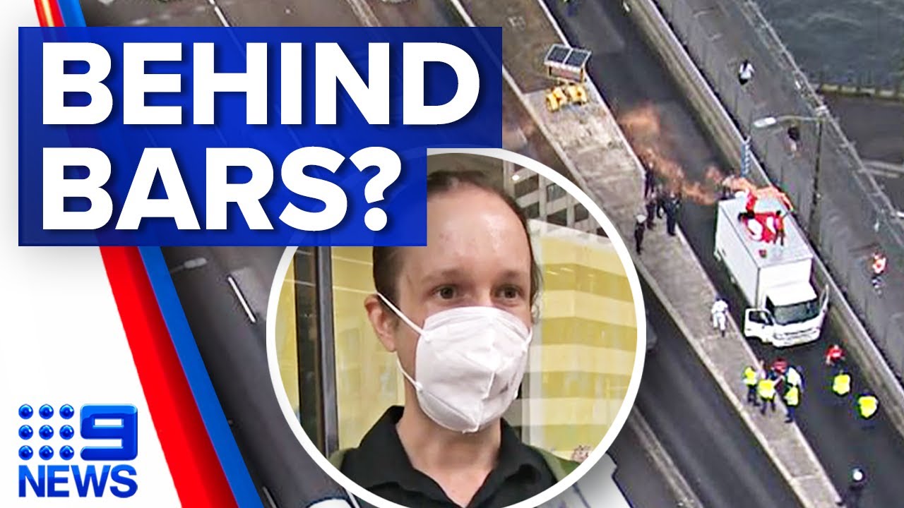 Protester who glued himself to road could face two years in jail | 9 ...