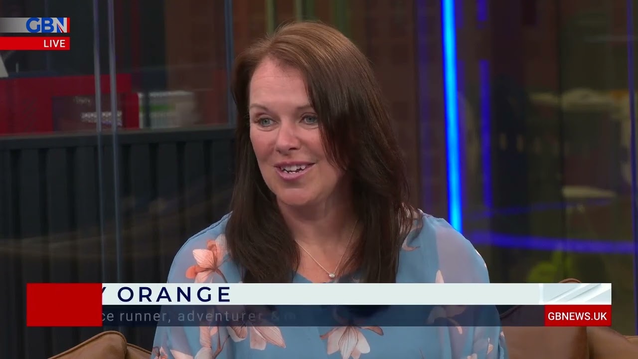 Mental health campaigner and marathon runner Sally Orange joins Neil ...