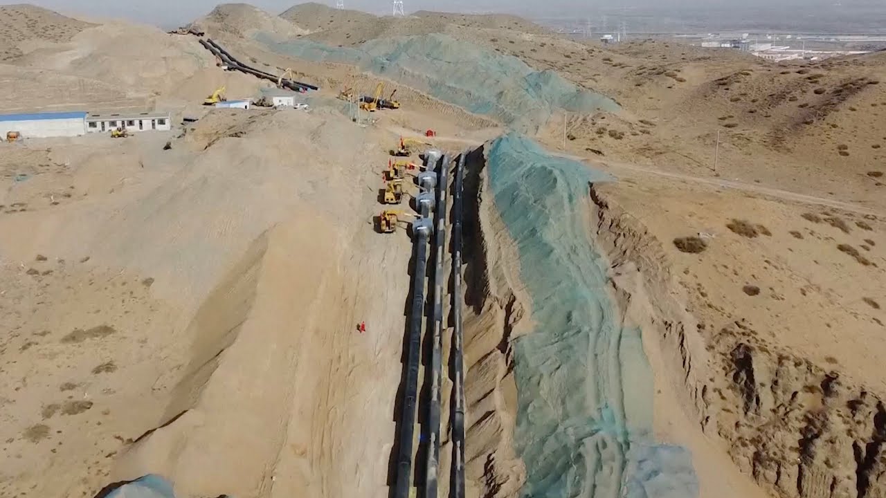 China makes breakthrough in large-caliber parallel gas pipeline ...