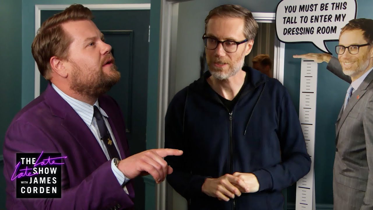 James Can't Get Into Stephen Merchant's Tall People Party - The Global ...