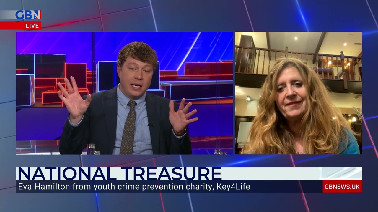 Eva Hamilton from youth crime prevention charity Key4Life joins Patrick ...