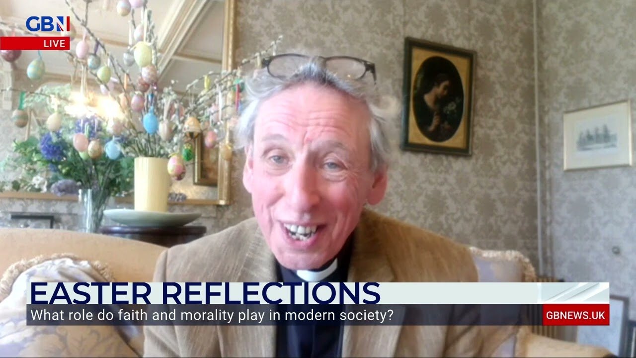 Reverend George Pitcher discusses the role of faith in modern society ...