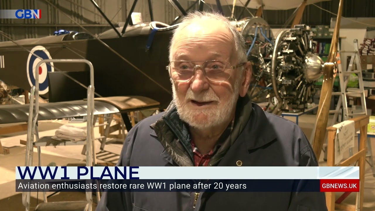 Aviation enthusiasts restore rare WW1 plane after 20 years | GB News ...