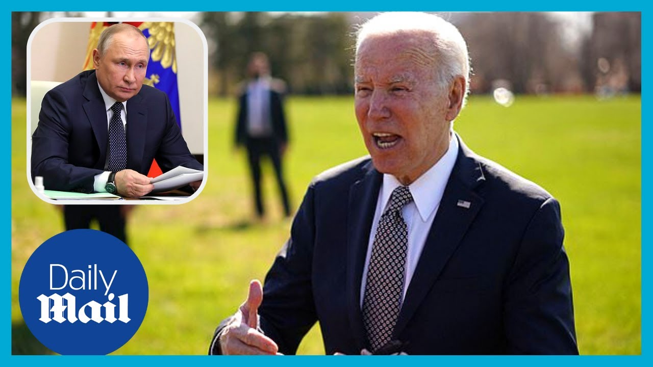 Biden calls for Putin to face a war crimes trial after Bucha horror ...