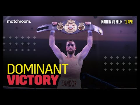 "A new era for Spanish boxing!" - Sandor Martin after his dominant win ...