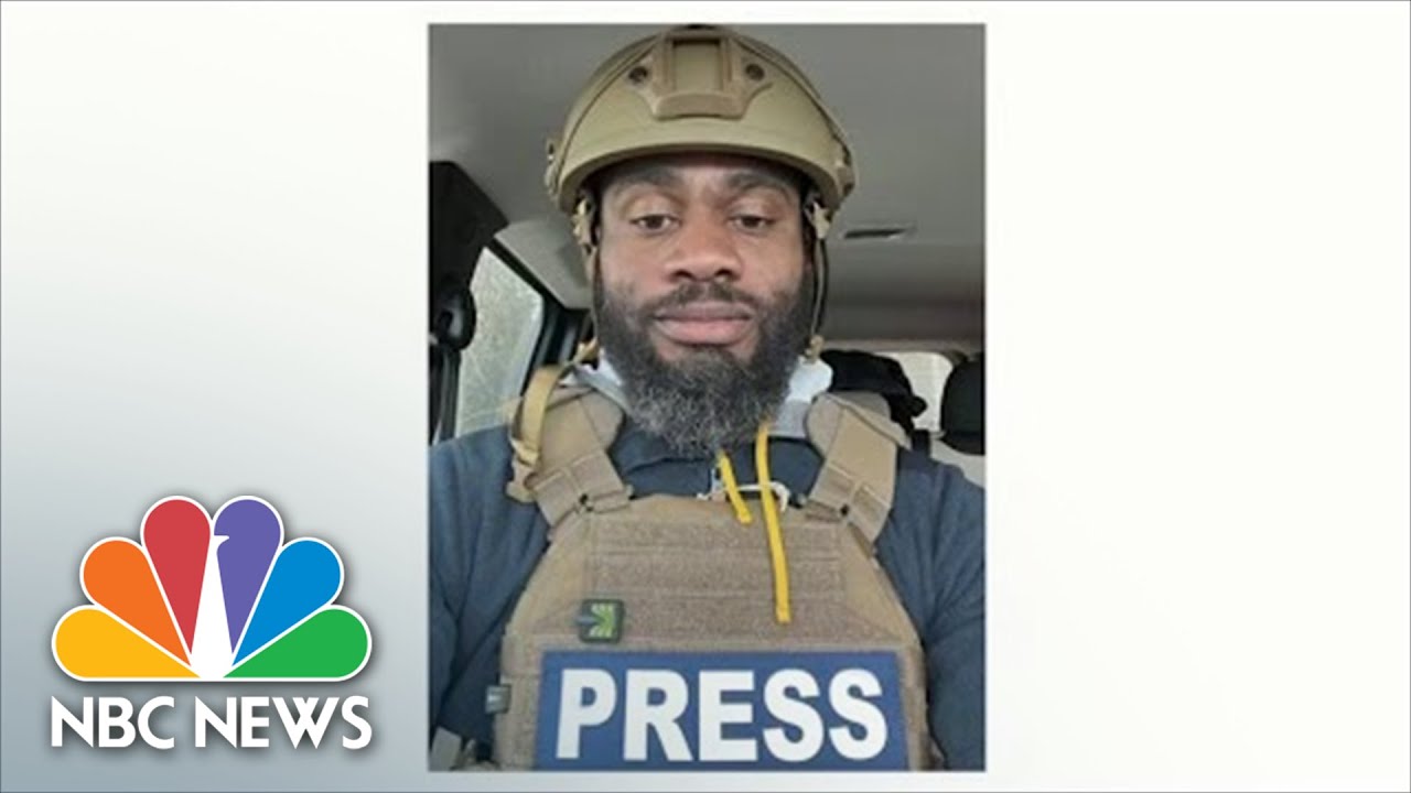 Journalist Terrell Jermaine Starr Shares Experience Living In War Zone ...
